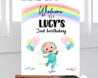 Welcome Sign Cocomelon - Etsy