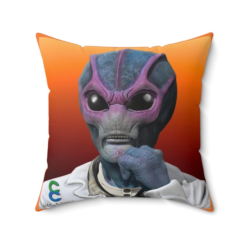 Alien Pillow - Etsy