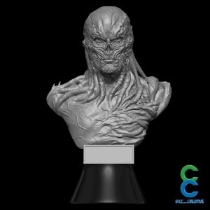 Monster Bust Vecna Stranger Things Fan Art Sculpture - Etsy