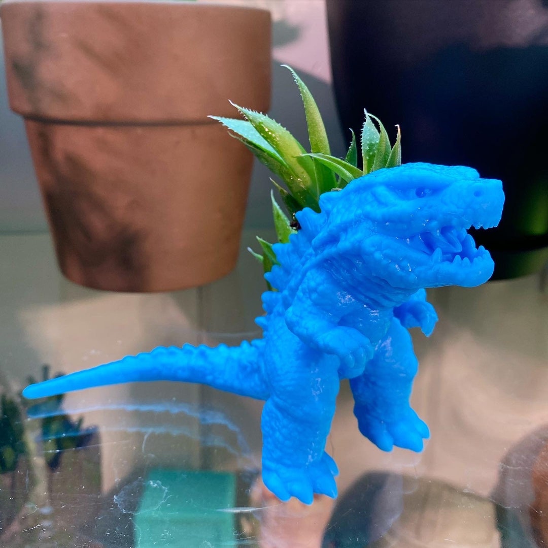 Godzilla Kaiju Monster Planter Collectible Figure plants/succulents ...