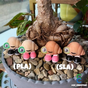 PLA Marcel the Shell Fan Art 3D Printed Collectible Magnetic Figure ...