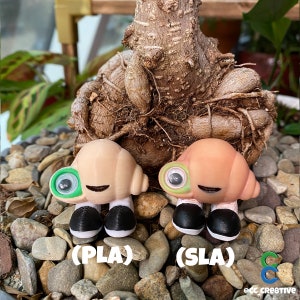 PLA Marcel the Shell Fan Art 3D Printed Collectible Magnetic Figure ...