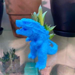 Godzilla Kaiju Monster Planter Collectible Figure plants/succulents ...