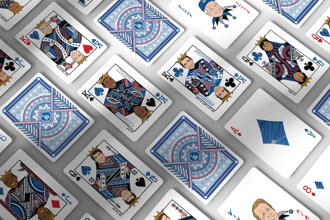 Dodgers Playing Cards – Premium Poker Deck With Iconic Players | Dekkz ...
