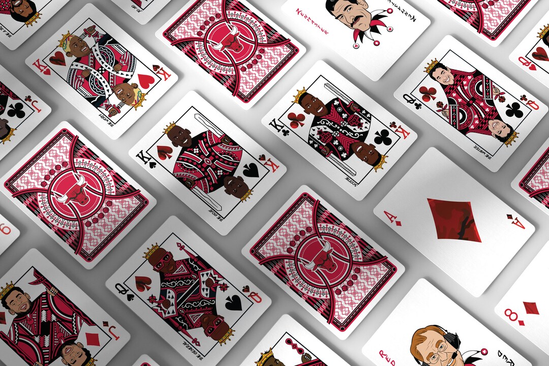 Bulls Collectible Playing Cards – Premium Poker Deck With Iconic ...