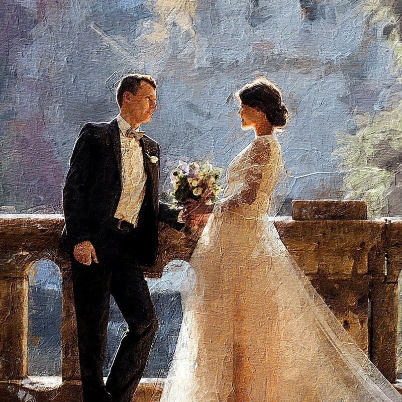 Wedding Painting - Etsy