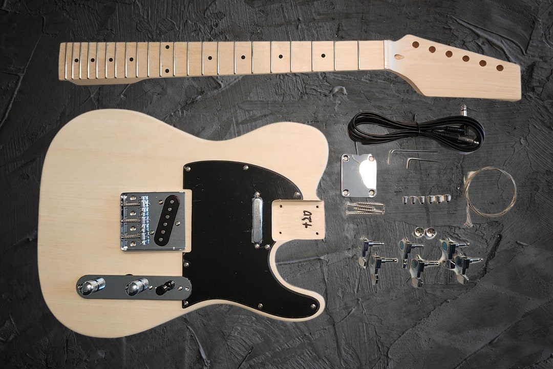 Tele Style Electric Guitar DIY Kit by Budreau Guitars - Etsy