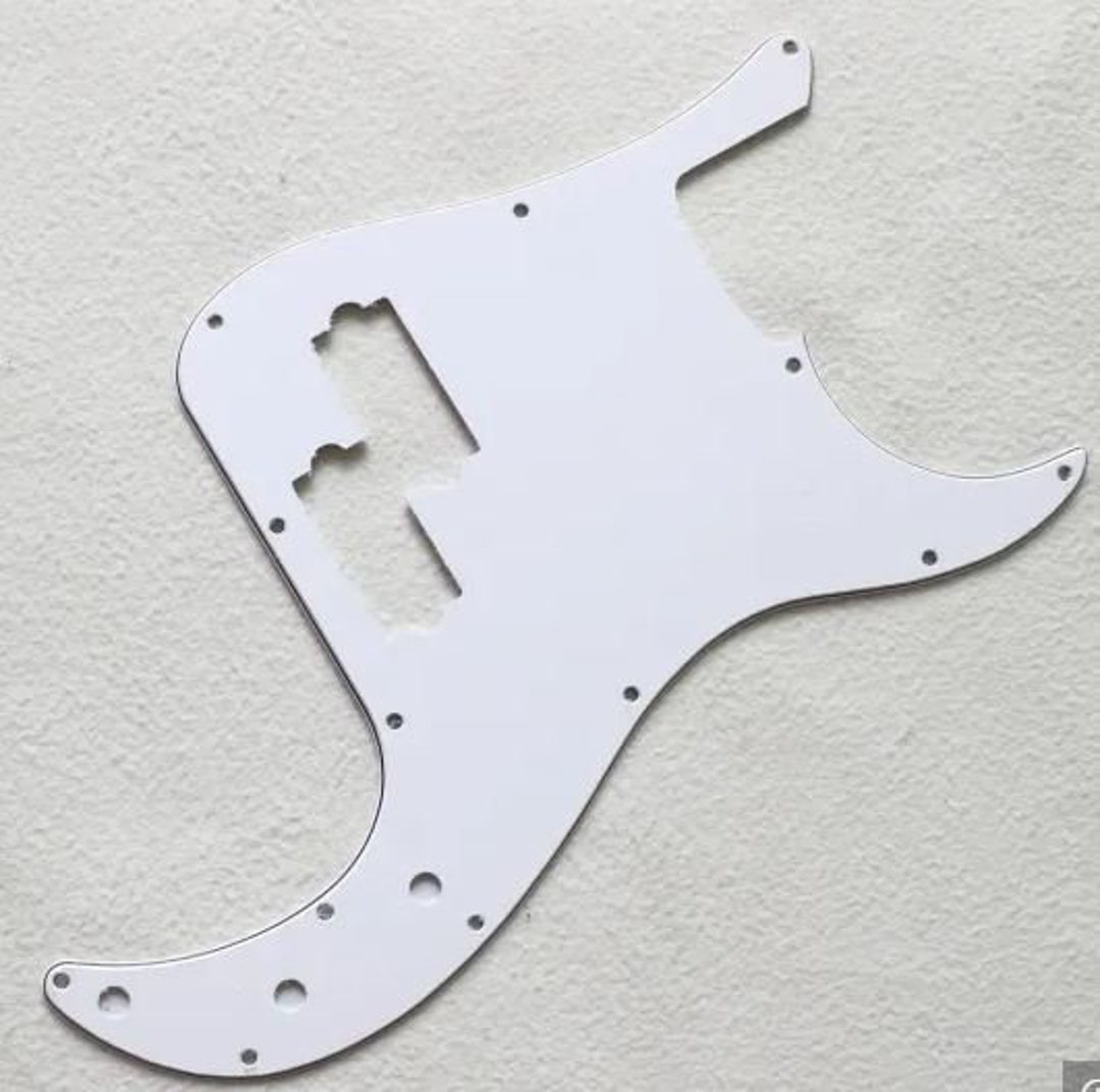 Fender Precision Bass Pickguard White or Black by Budreau - Etsy