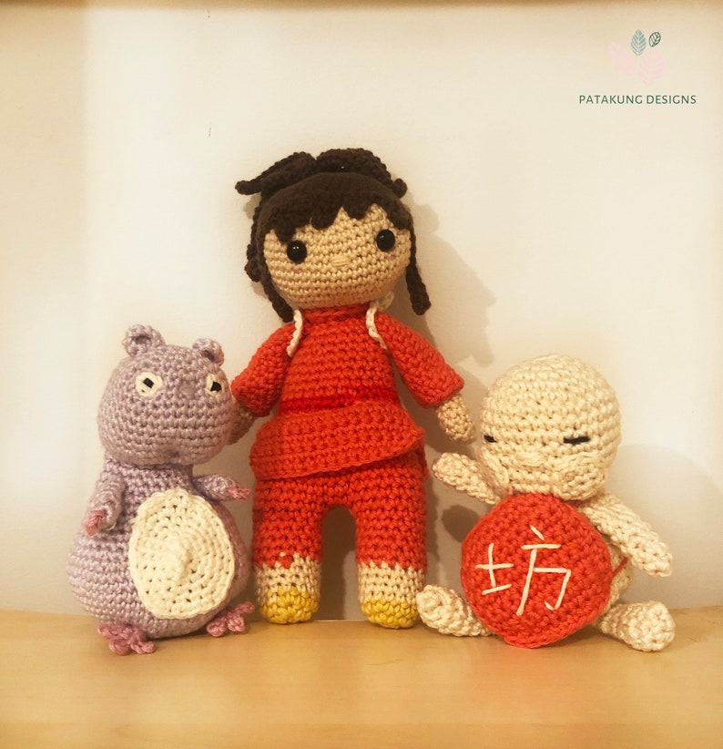 Crochet Pattern Rat Boh, Rat Doll Crochet, Mouse, Spirited Away ...