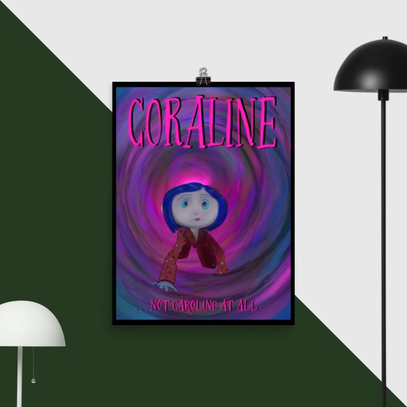 Coraline Art Print: Poster - Etsy