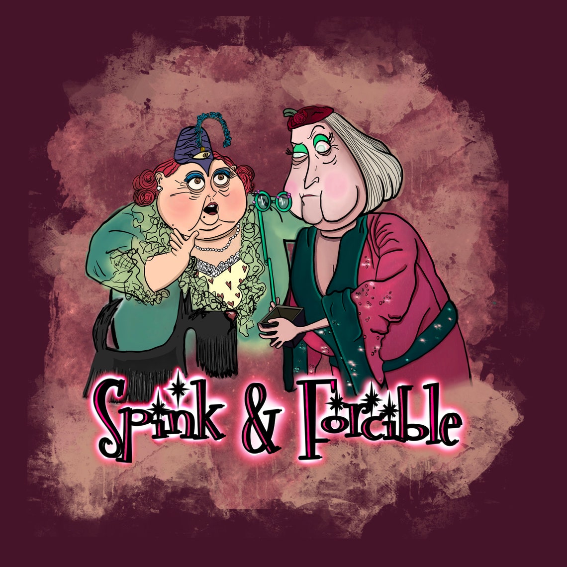 Coraline: Spink and Forcible Fan Art - Etsy