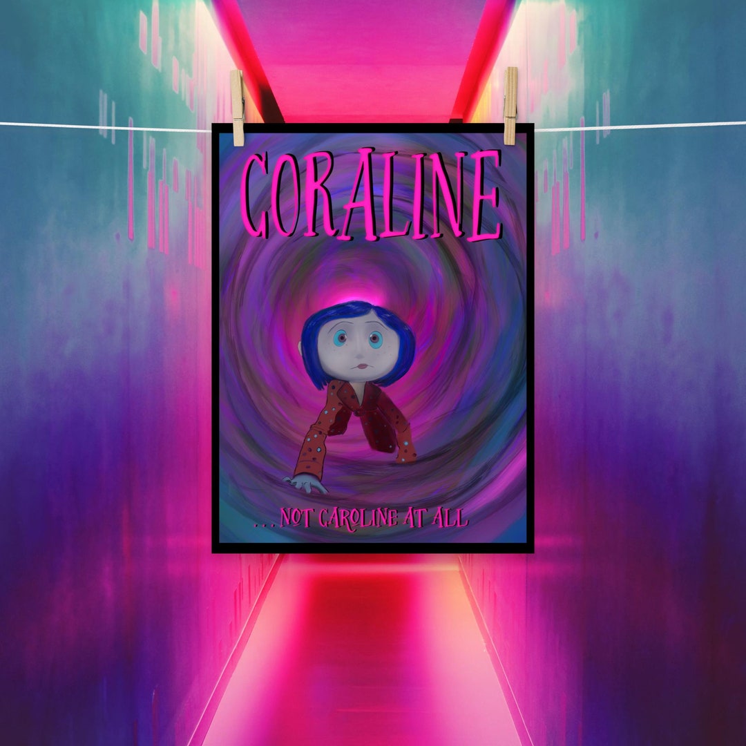Coraline Art Print: Poster - Etsy