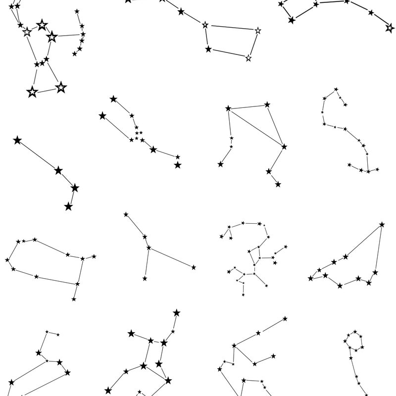 Constellation Wall Decal - Etsy