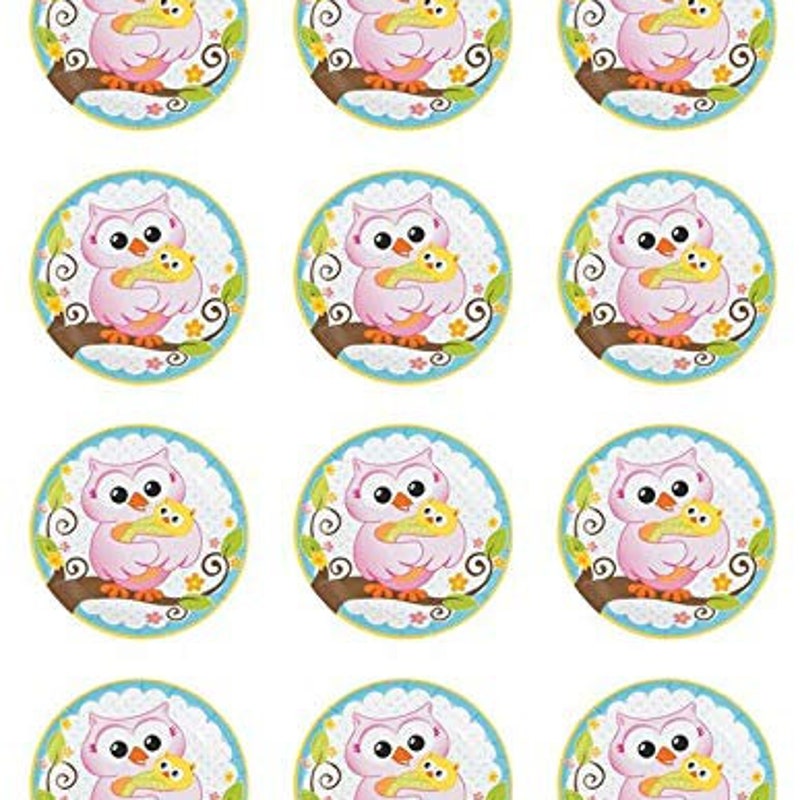 Owl Cupcake Toppers - Etsy