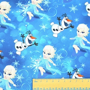 Cute Cartoon Frozen Cotton, Diy Sewing Fabric - Etsy