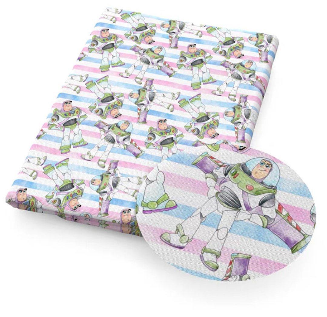 Cute Buzz Lightyear Polyester Cotton, Diy Sewing Fabric - Etsy