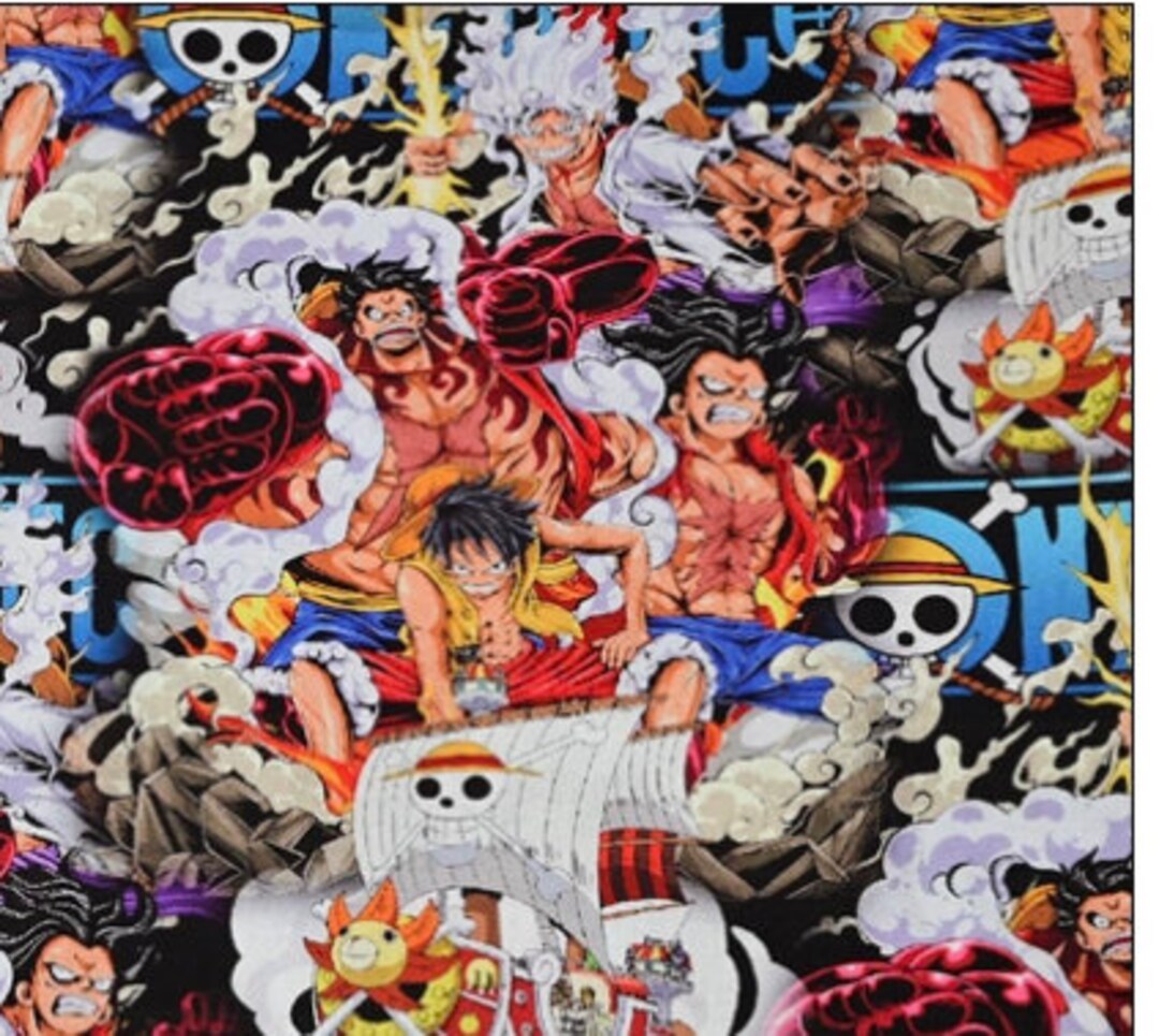 Cute Cartoon One Piece Cotton, Diy Sewing Fabric by Half Yard - Etsy