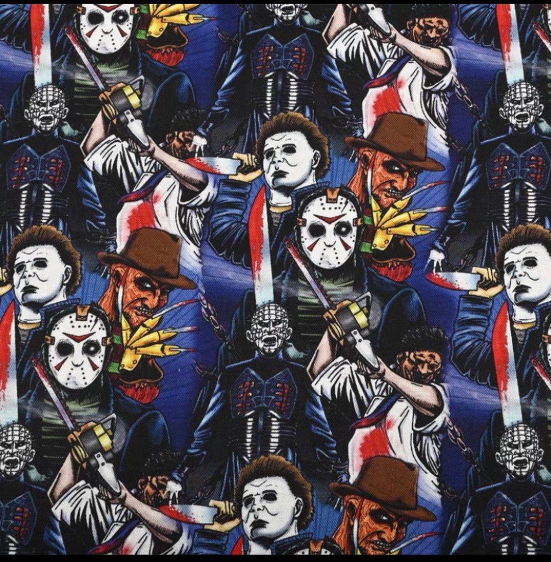 Calgary Horror Con Cotton, Diy Sewing Fabric by Half Yard - Etsy