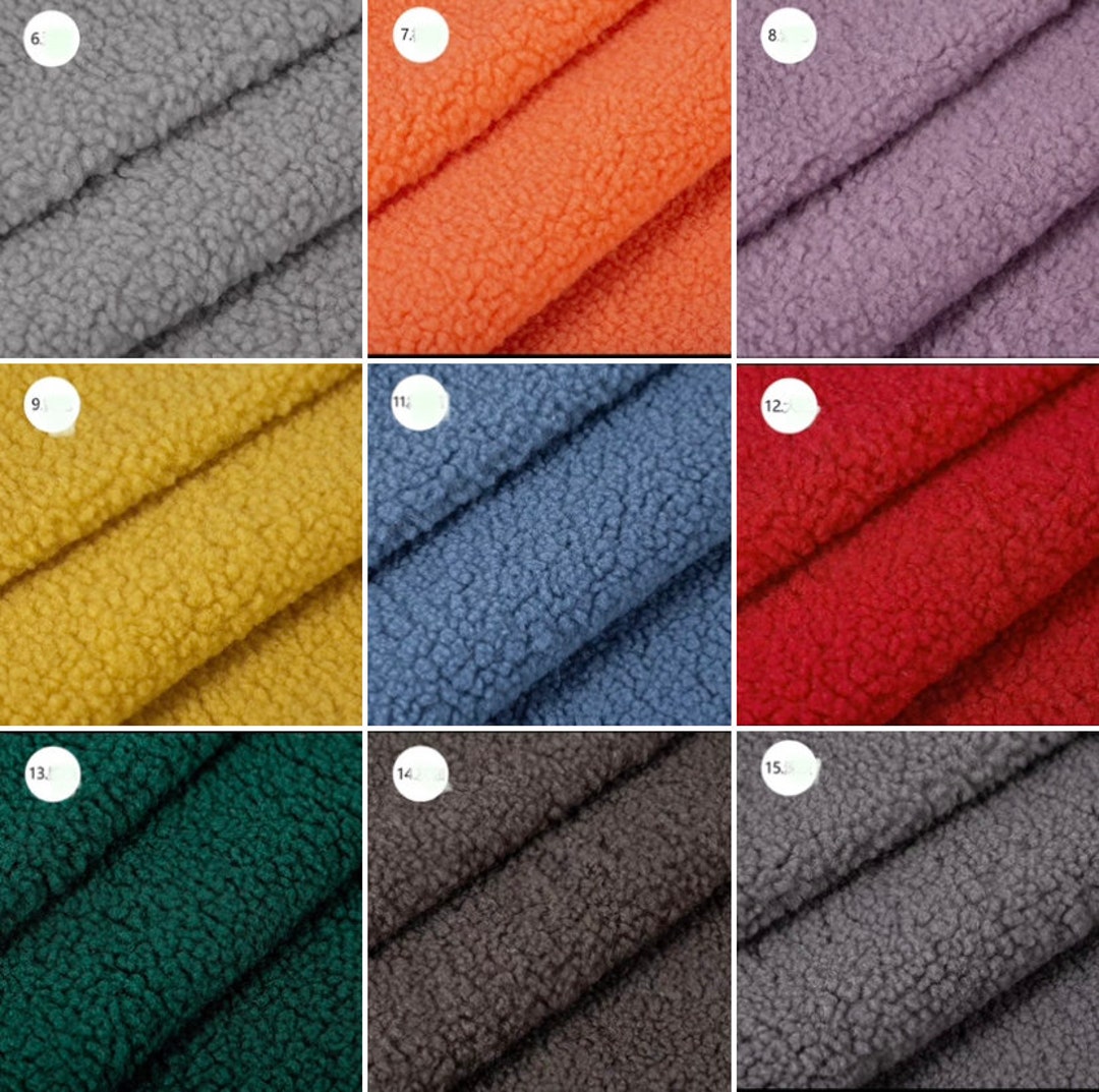 Berber Fleece, Teddy Plush Fabric DIY 50cm X165cm - Etsy