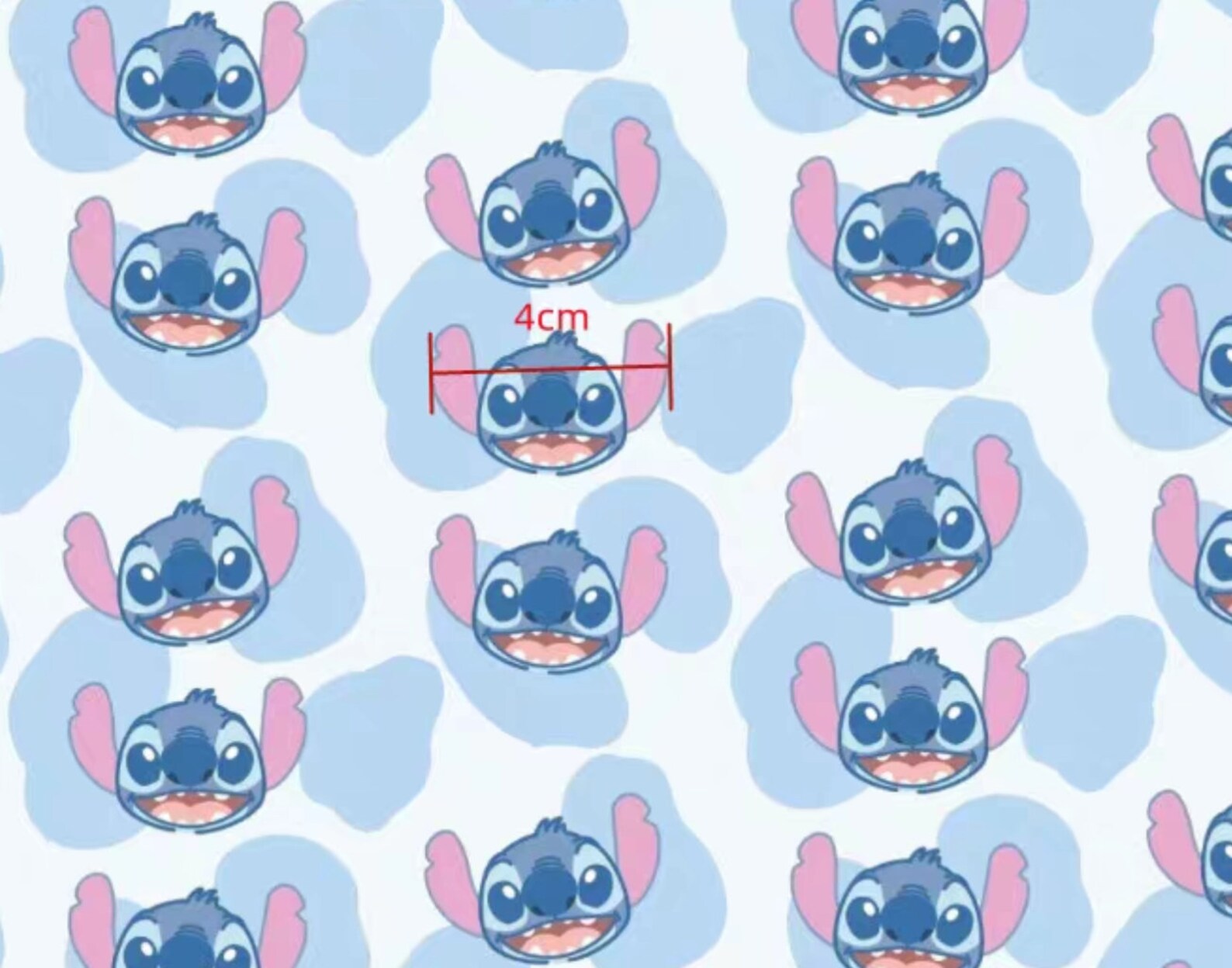 Cartoon Stitch Polyester Waterproof, Diy Sewing Fabric - Etsy