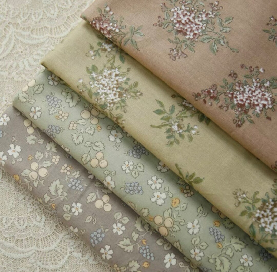 Chinese Style Hanfu Floral Cotton , Diy Sewing Fabric - Etsy