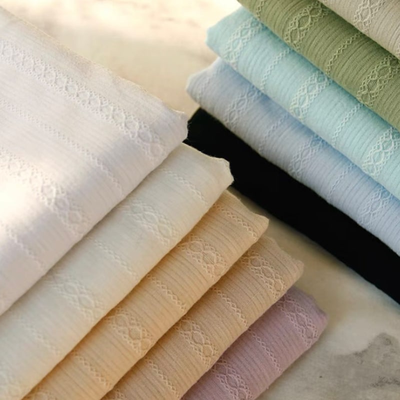 Pointelle Fabric - Etsy