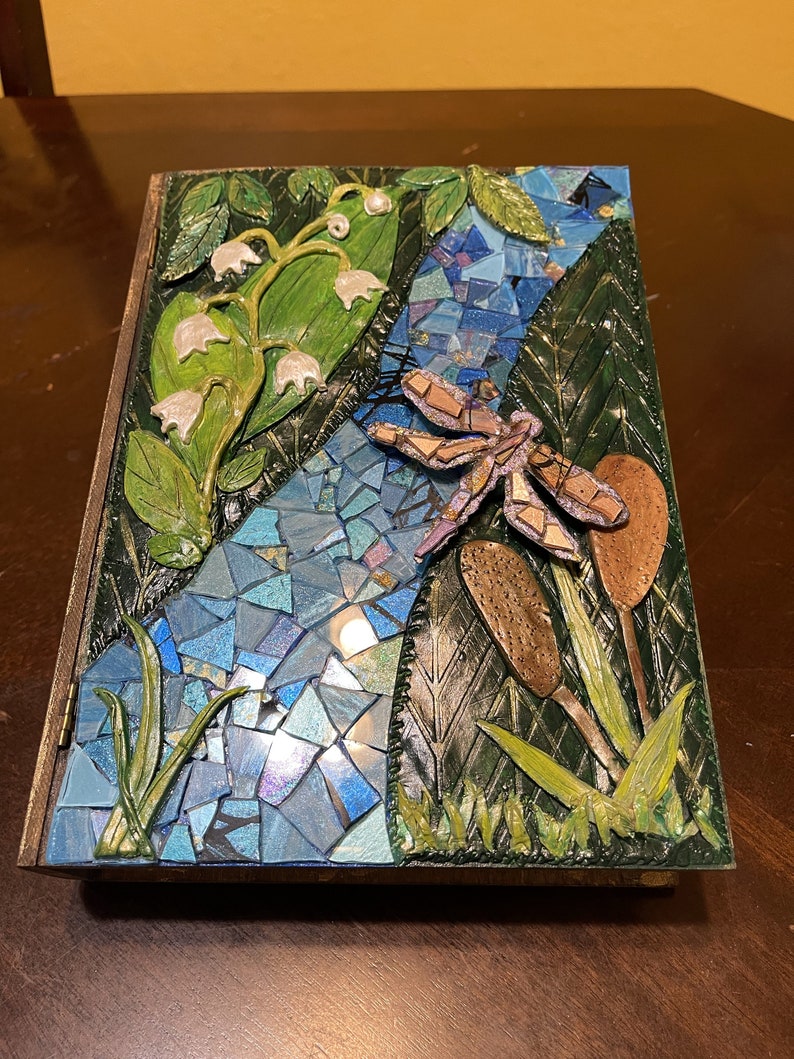SOLD - Decorative Box - Dragonfly - Etsy