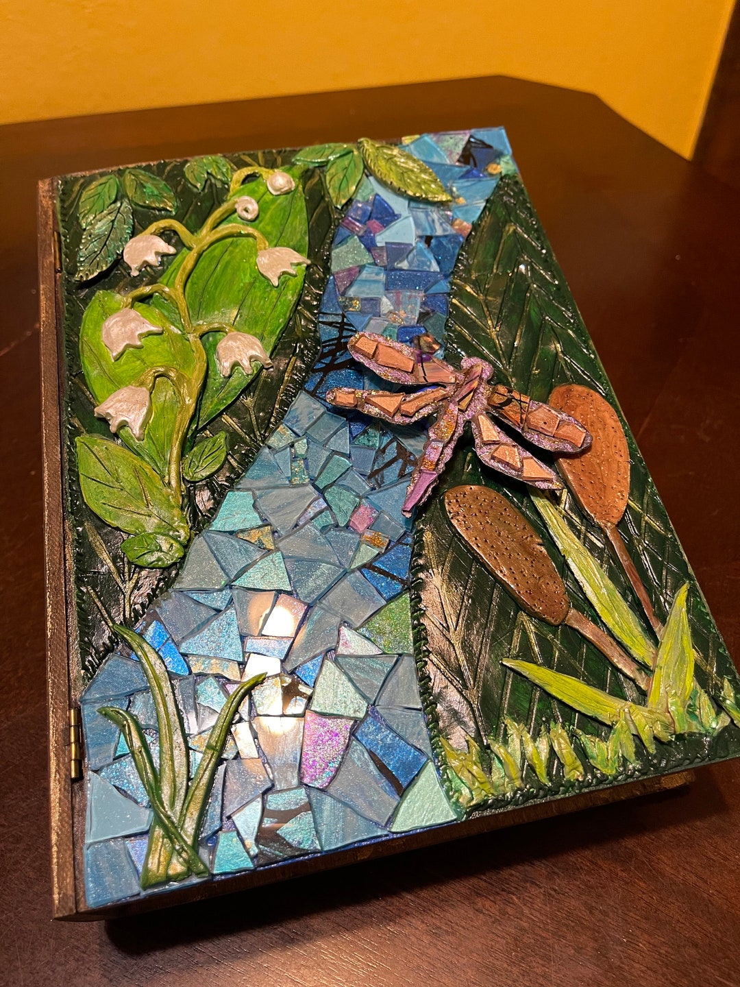 SOLD - Decorative Box - Dragonfly - Etsy