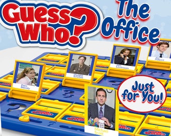 Guess Who Template the Office | Etsy