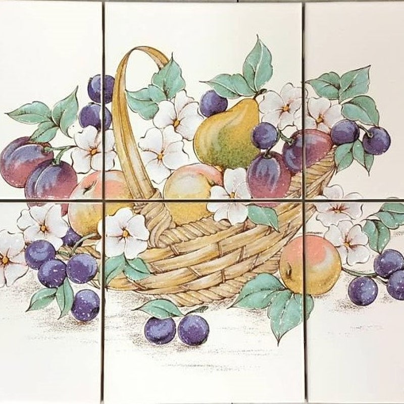 Fruit Tile - Etsy