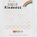 30 Day of Kindness| Goal Tracker for Kids| Habit Tracker Sheets| 30-day ...