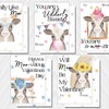 6 Printout Valentines Day Cards/ Farm Animals - Etsy