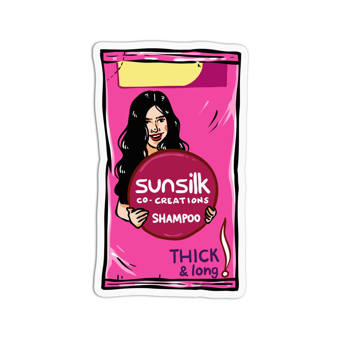 Sunsilk Shampoo Pinoy Stickers Waterproof Textured Vinyl Stickers - Etsy
