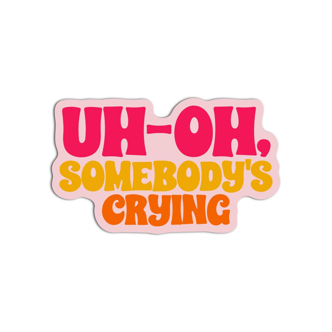 RHOBH Uh-oh, Somebody's Crying Raised Spot UV Textured Vinyl Waterproof ...