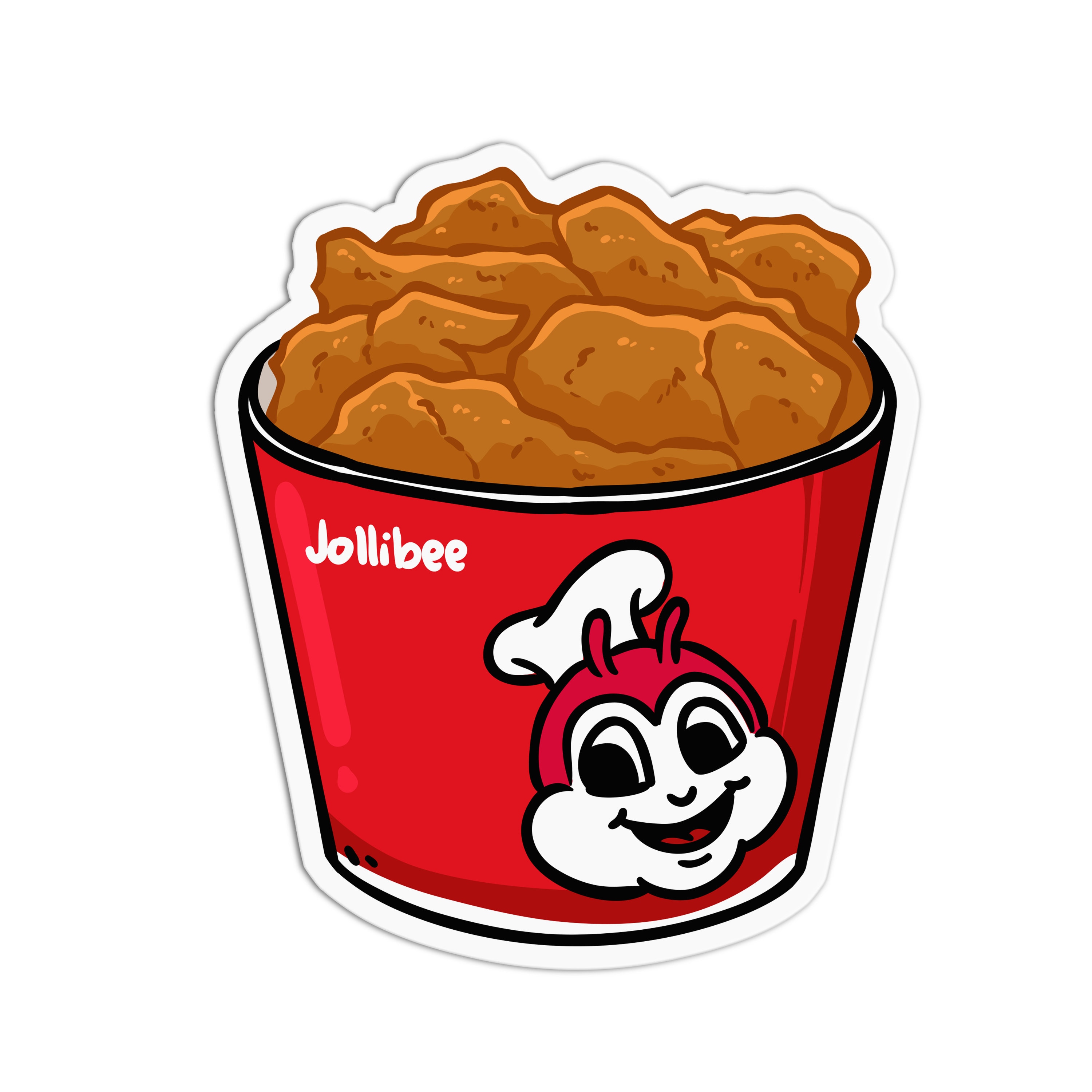 Buy Jollibee Chicken Joy Pinoy Sticker Waterproof Textured Vinyl Online ...