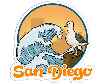 UCSD La Jolla Dr Seuss Stickers - Etsy