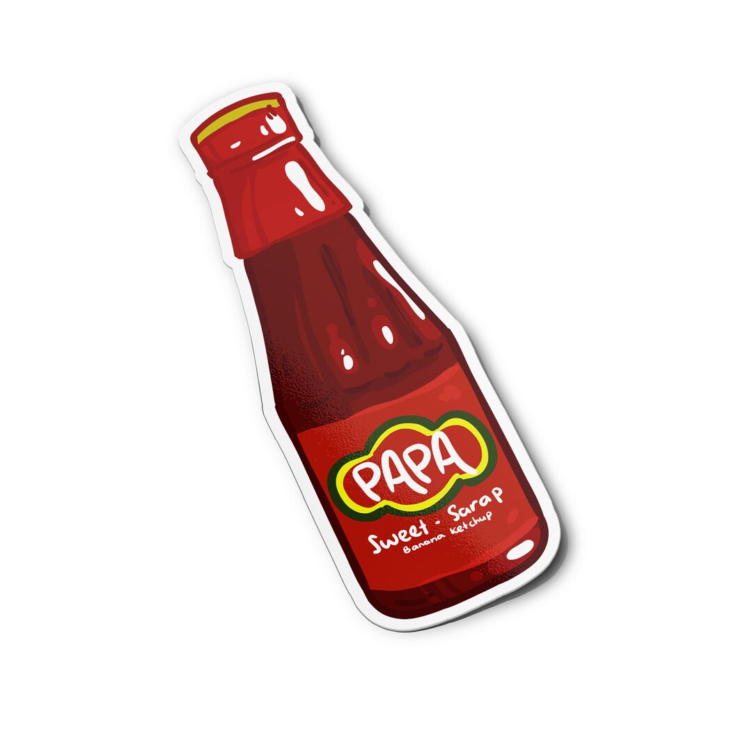 Papa Banana Ketchup Filipino Condiments Vinyl Waterproof Laminated ...