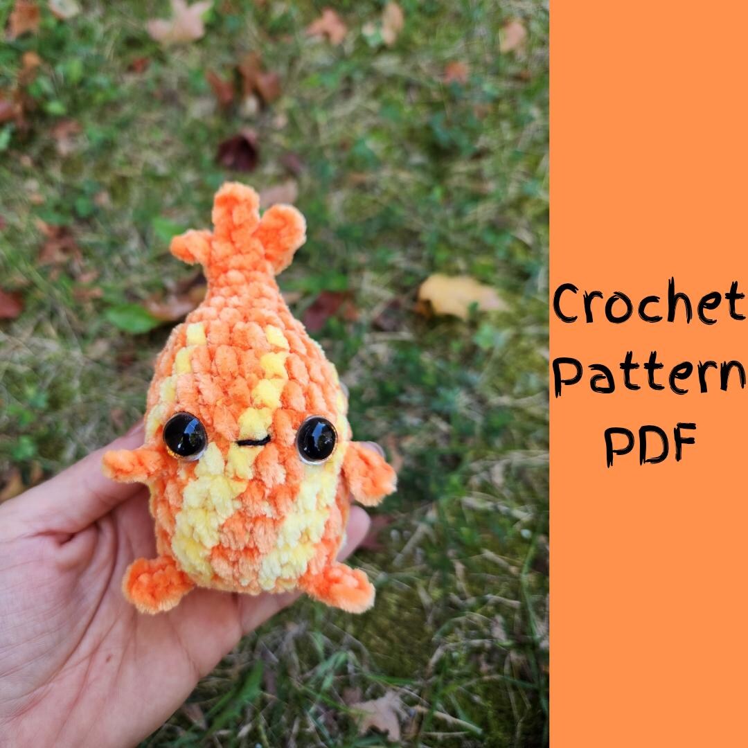 Little Elementals Fire Crochet Pattern: No Sew Amigurumi (PDF Pattern ...