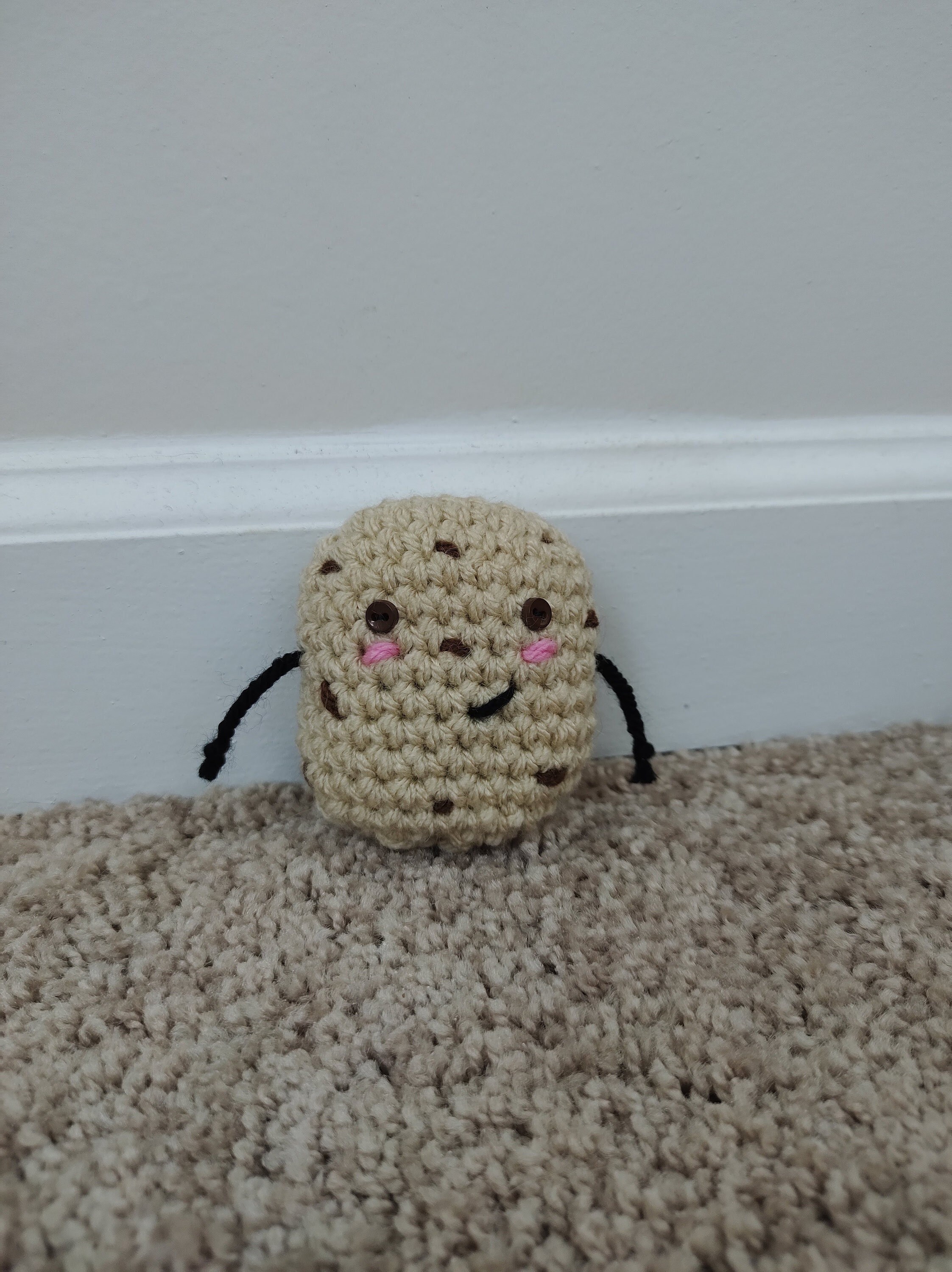 Little Yarn Friends: Potato, Crochet Amigurumi, Cute Potato Plushies ...