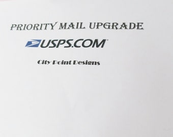 USPS Priority Mail Upgrade - Etsy