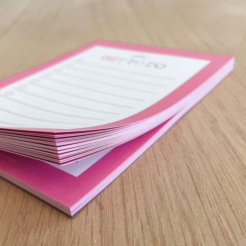 To Do List, Get To-do List, Cute Stationery, Cute Notepad, Printed ...