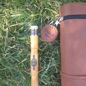 2 Professional Arabic Ney Flutes and 2 Quality Carrying Bags ...