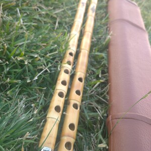 2 Professional Arabic Ney Flutes and 2 Quality Carrying Bags ...