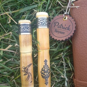 2 Professional Arabic Ney Flutes and 2 Quality Carrying Bags ...