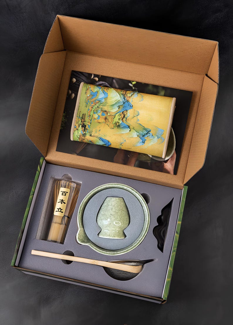 Ceramic Matcha Tea Set With Spout: Complete Japanese Tea Ceremony Kit ...