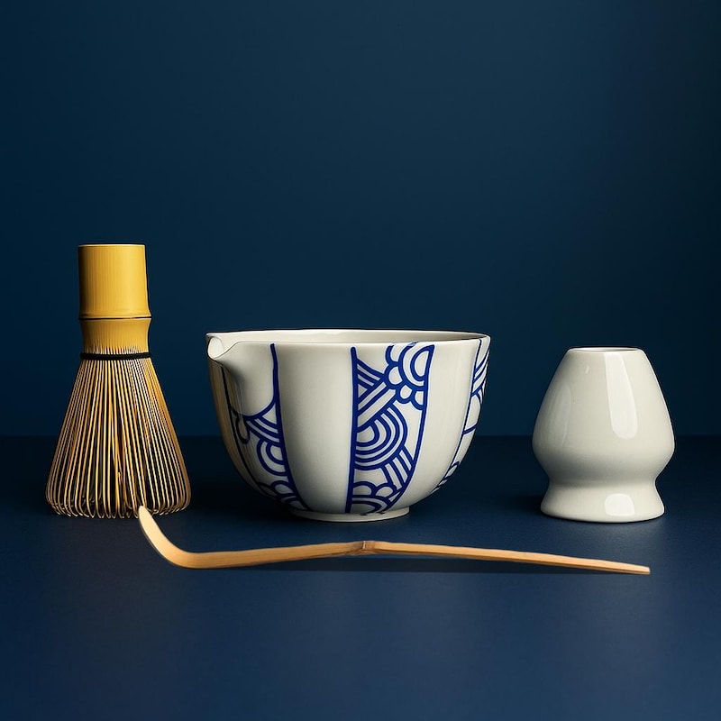 Blue Ceramic Match Bowl - Etsy