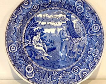 SPODE Blue Room Collection Plates, Porcelain Dinner and Salad Buyer's ...
