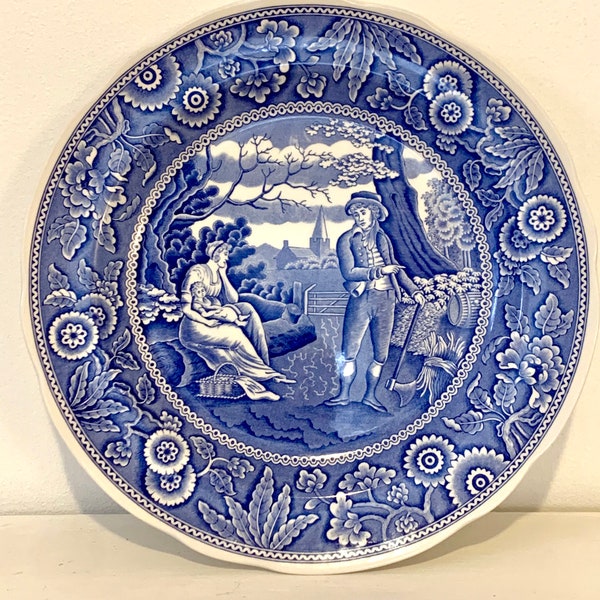 Spode Blue Room Collection Plates - Etsy