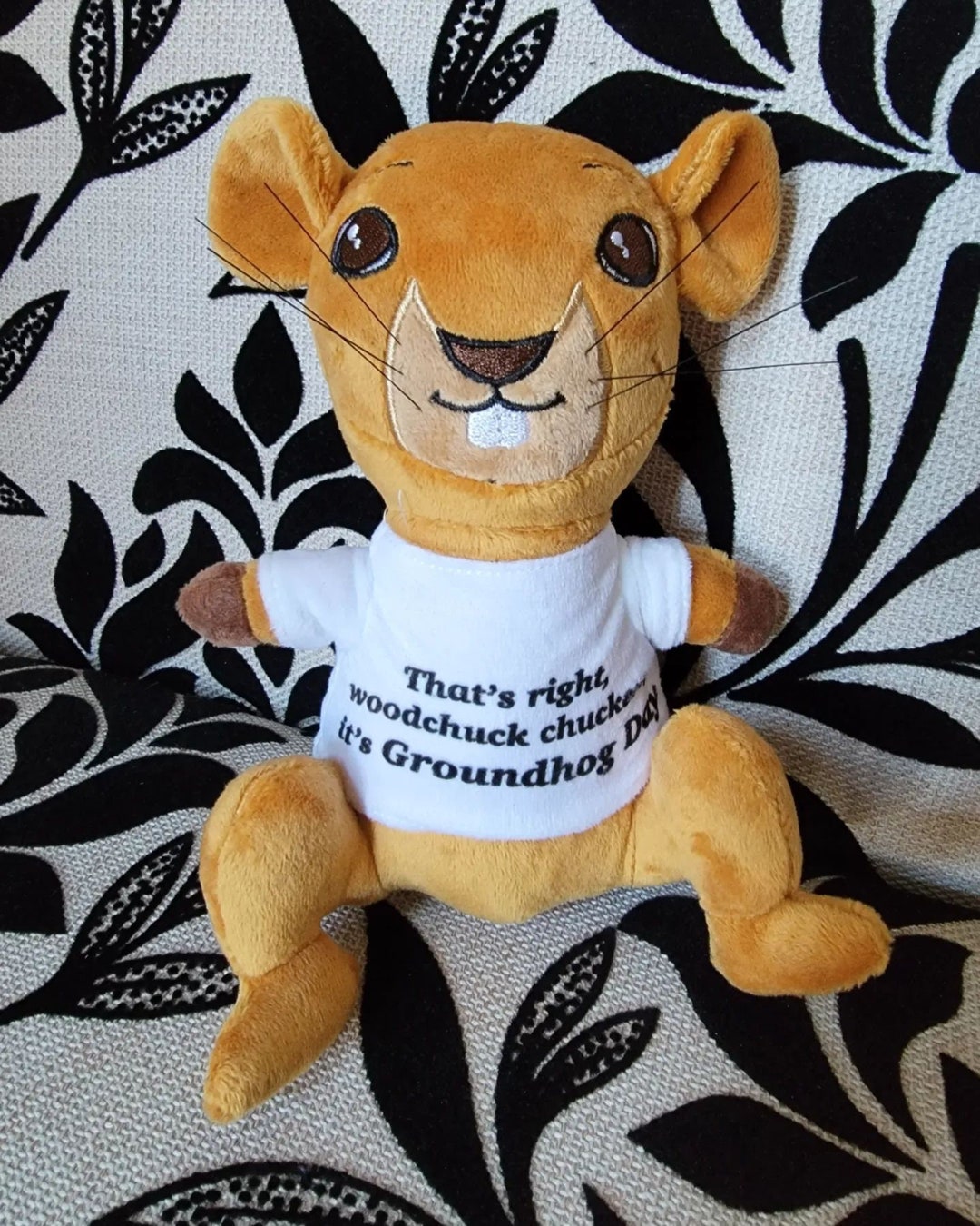 Groundhog Day Broadway Musical Inspired - Groundhog Plushie Stuffed ...