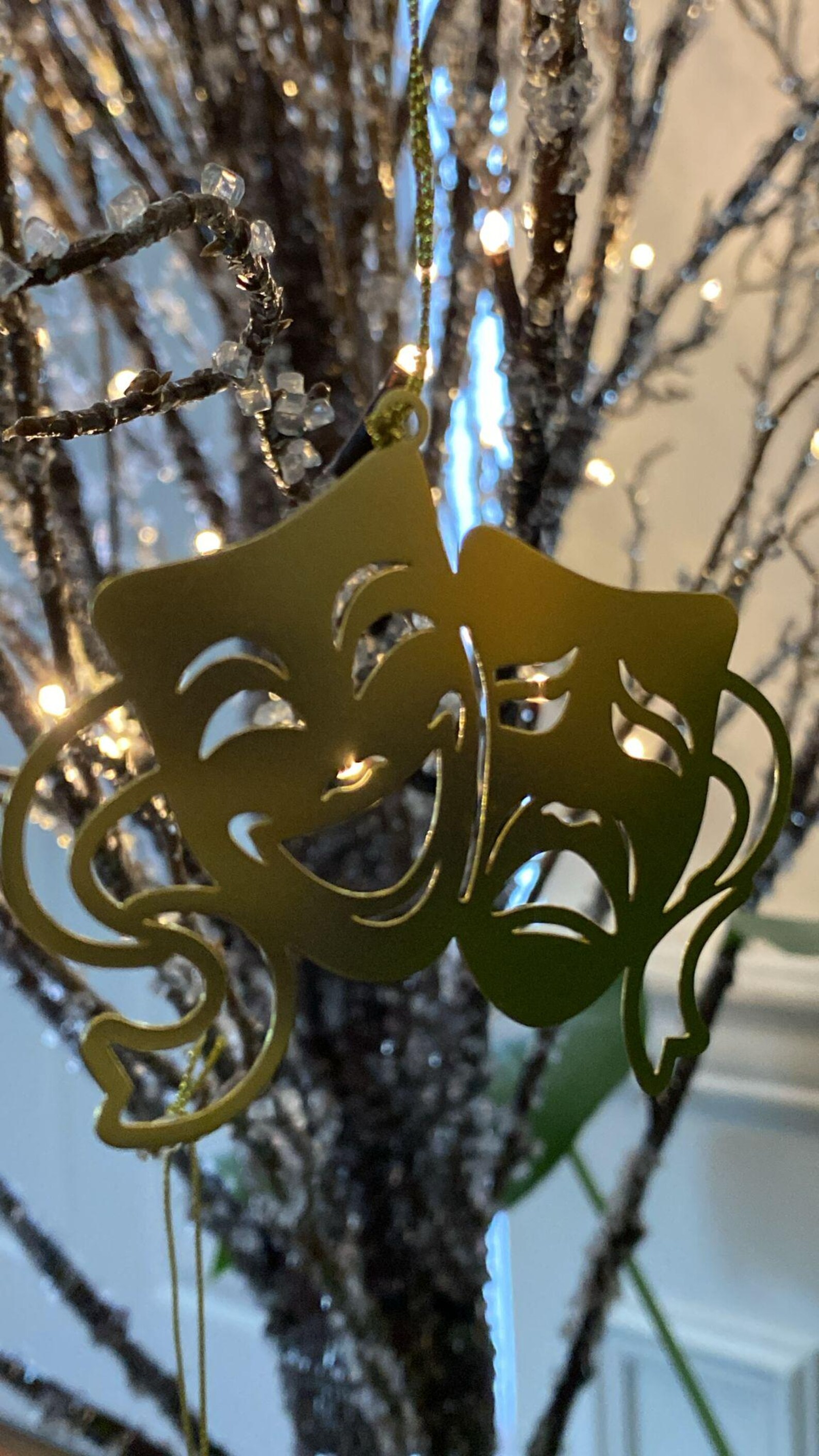 Broadway Musical Ornaments - I Love Broadway, Theatre Masks, Ghost ...